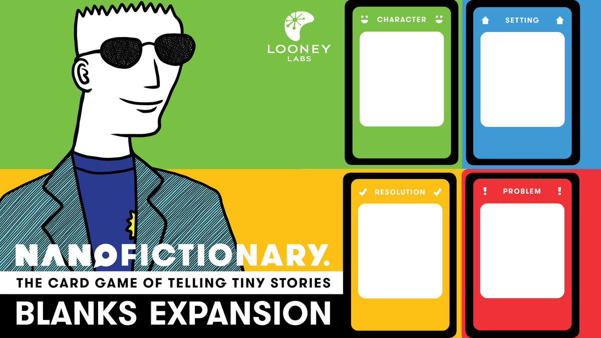 Nanofictionary Blanks Expansion – Looney Labs
